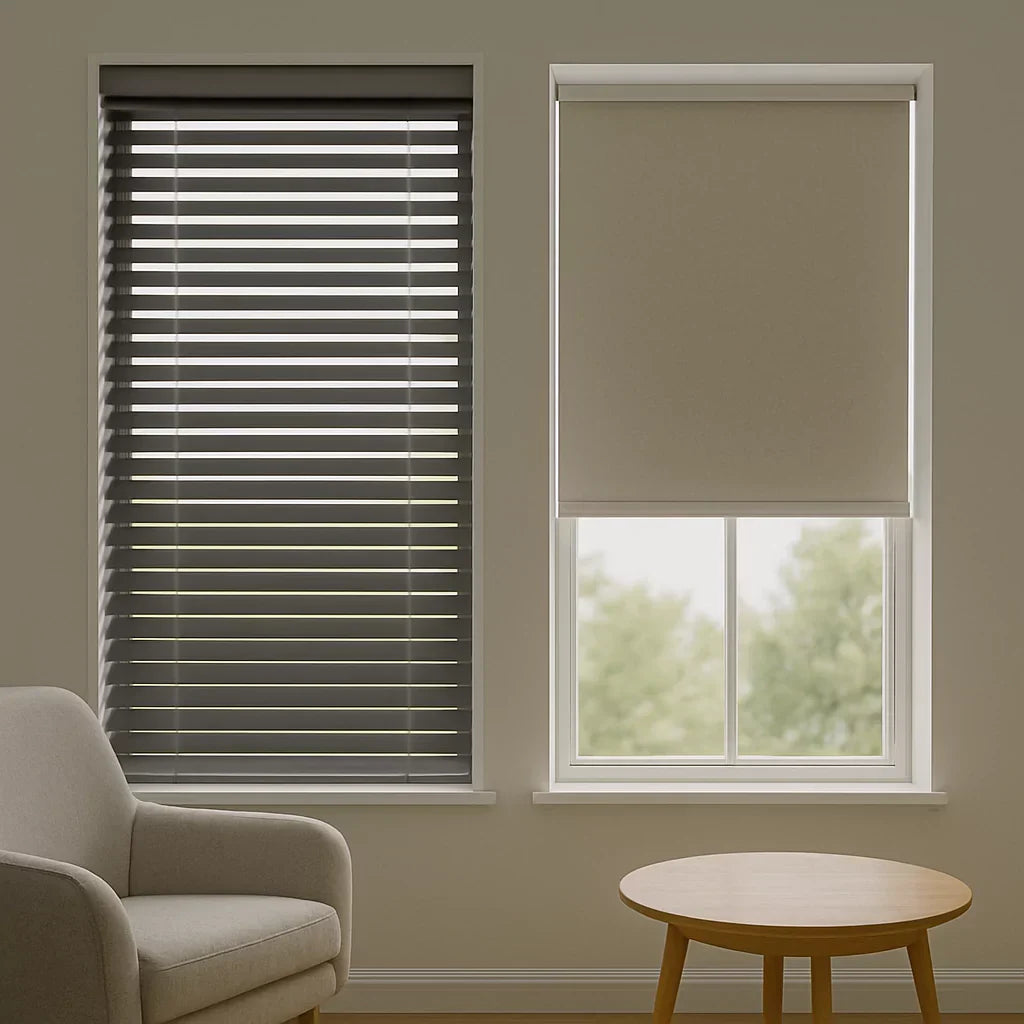 Slat Blinds vs Solid Panels: Best Light Control Option?– 1Clickblinds