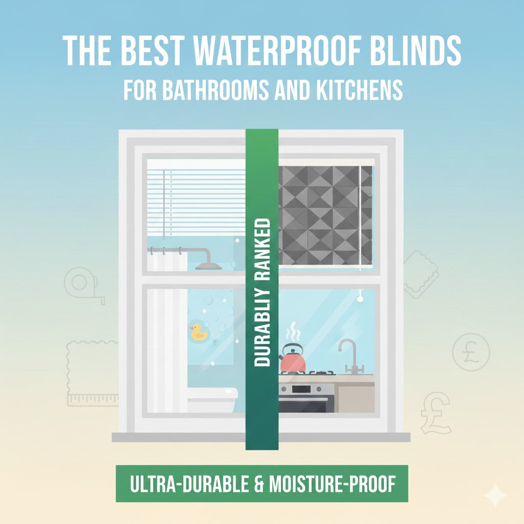 The Best Waterproof Blinds for Bathrooms and Kitchens– 1Clickblinds