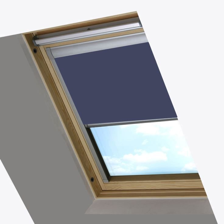 Blackout Midnight Blue Skylight Blind– 1Clickblinds
