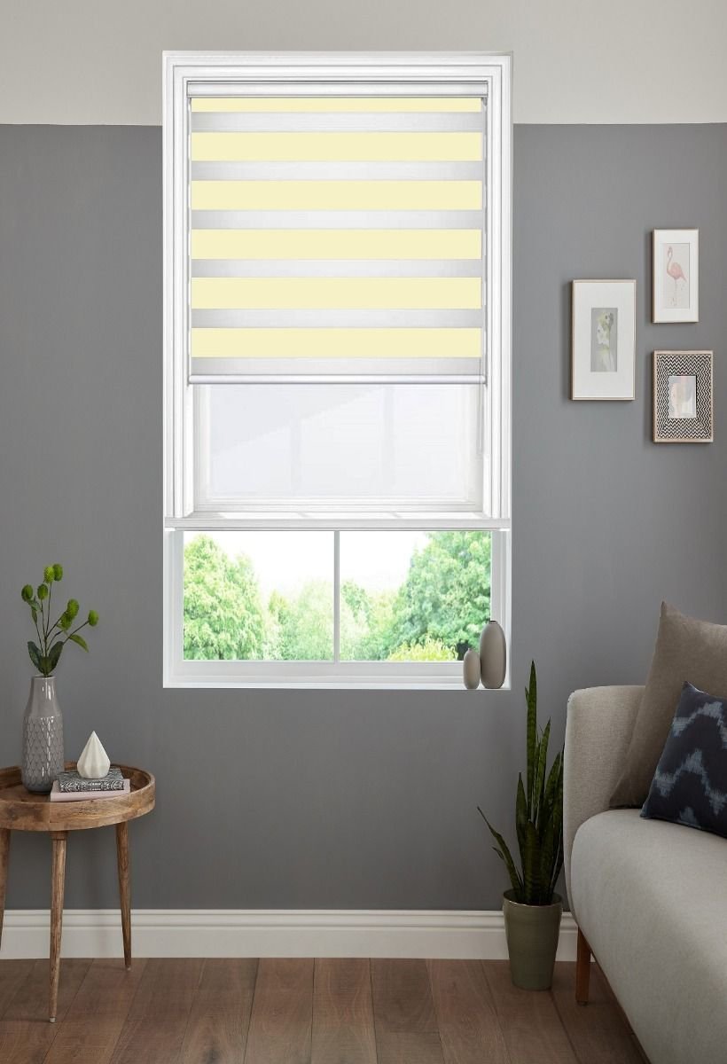 Dimout Rome Cream - Day and Night Blinds– 1Clickbilnds