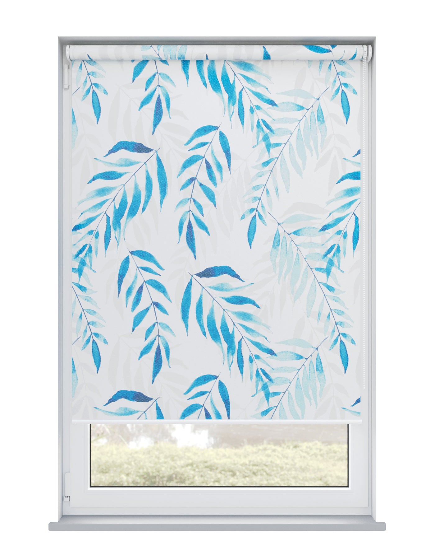 Clarice Azure Roller Blind– 1Clickblinds