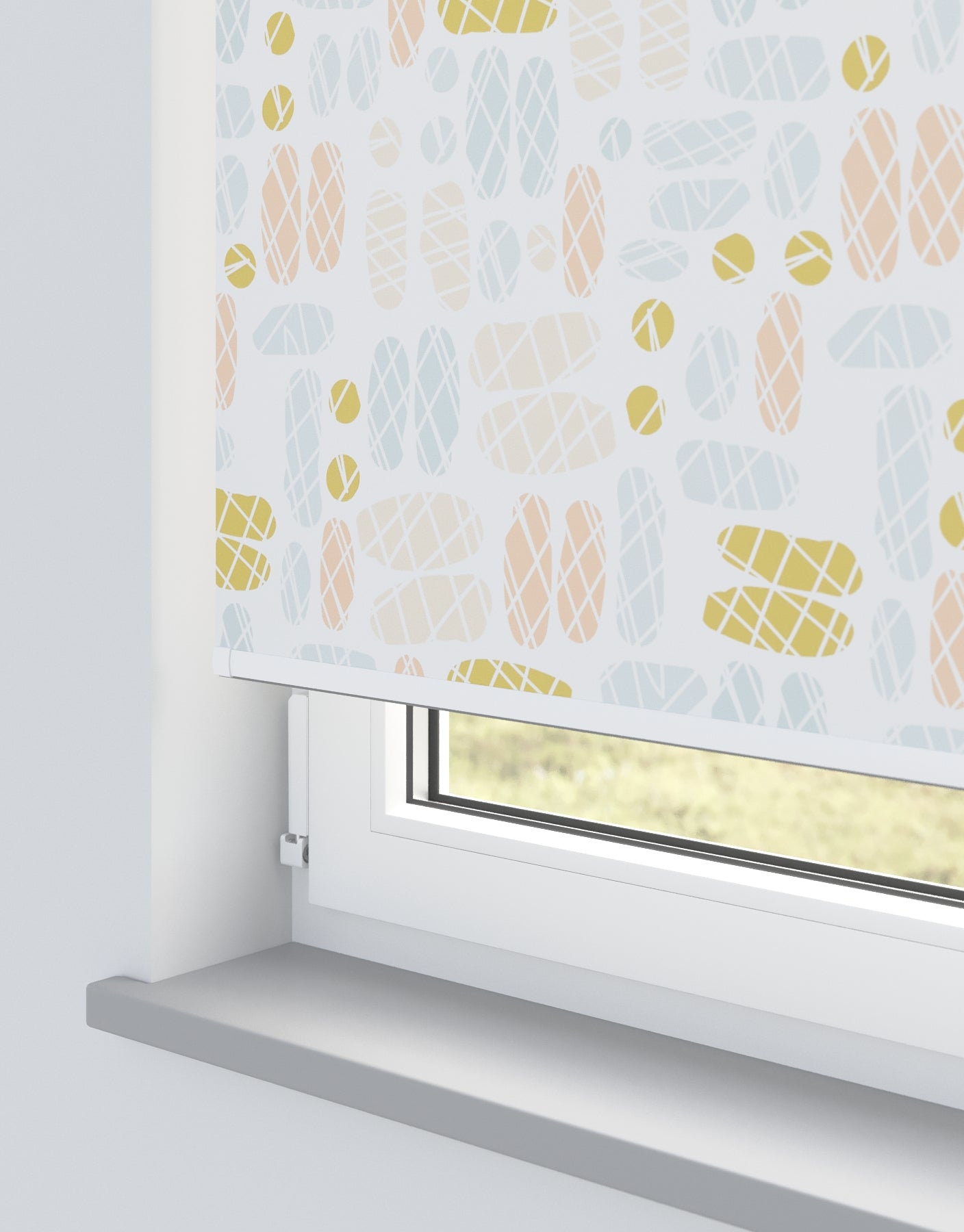 Lydia Pastel Roller Blind– 1Clickblinds