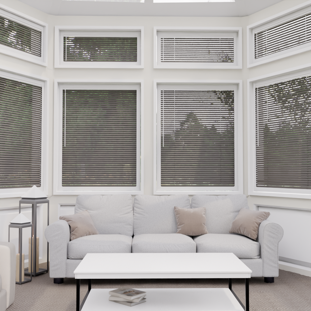 Perfect Fit No Drill Wooden blind - Hazel - 25mm– 1Clickblinds