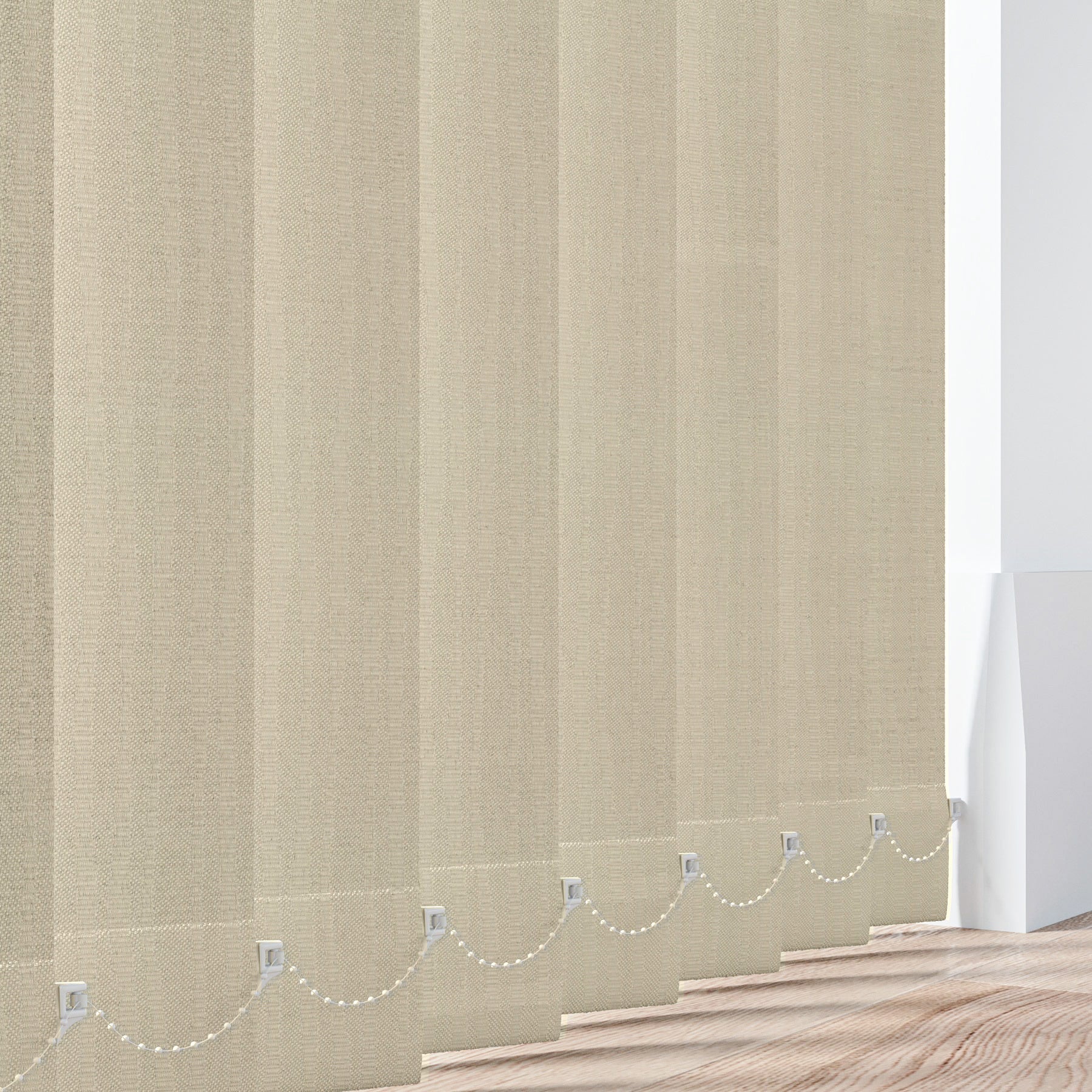 Opera Cream Vertical Replacement Blind Slat– 1Clickblinds