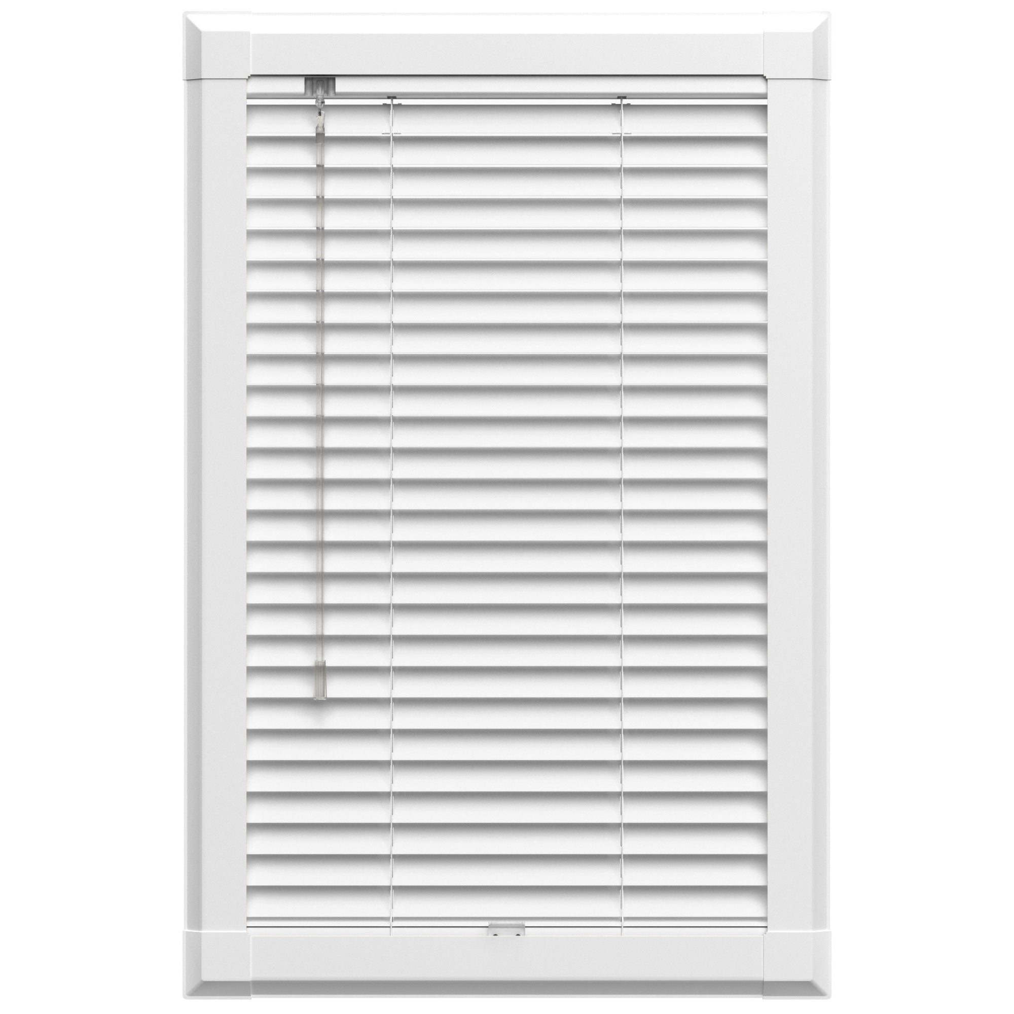 Perfect Fit Wooden blind - Pure White– 1Clickblinds